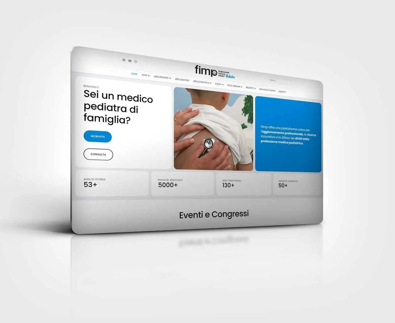 FIMP Federazione Italiana Medici Pediatri - AS Web Agency Padova